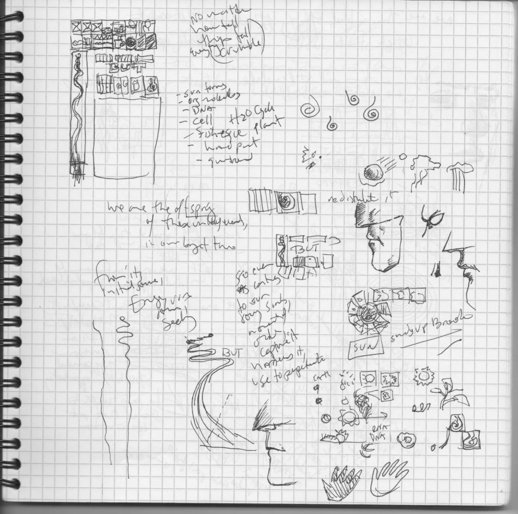 Sketching Entropy – Spin Weave and Cut