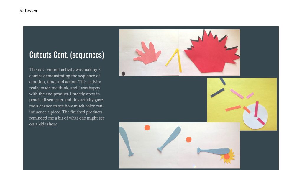 Making Comics S2021 – Spin Weave and Cut