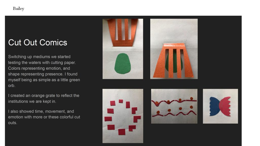 Making Comics S2021 – Spin Weave and Cut