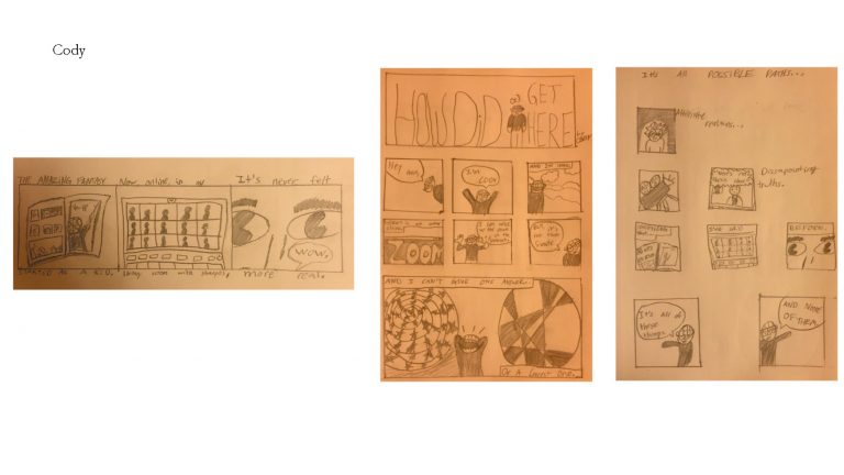 Making Comics S2021 – Spin Weave and Cut