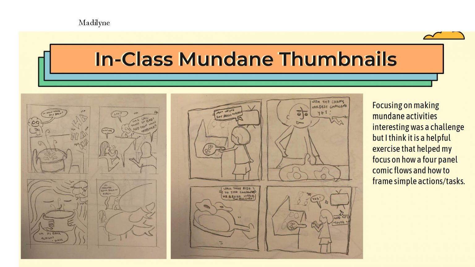 Making Comics S2021 – Spin Weave and Cut