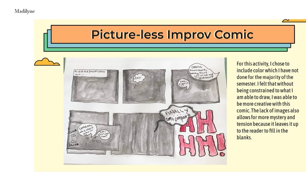 Making Comics S2021 – Spin Weave and Cut
