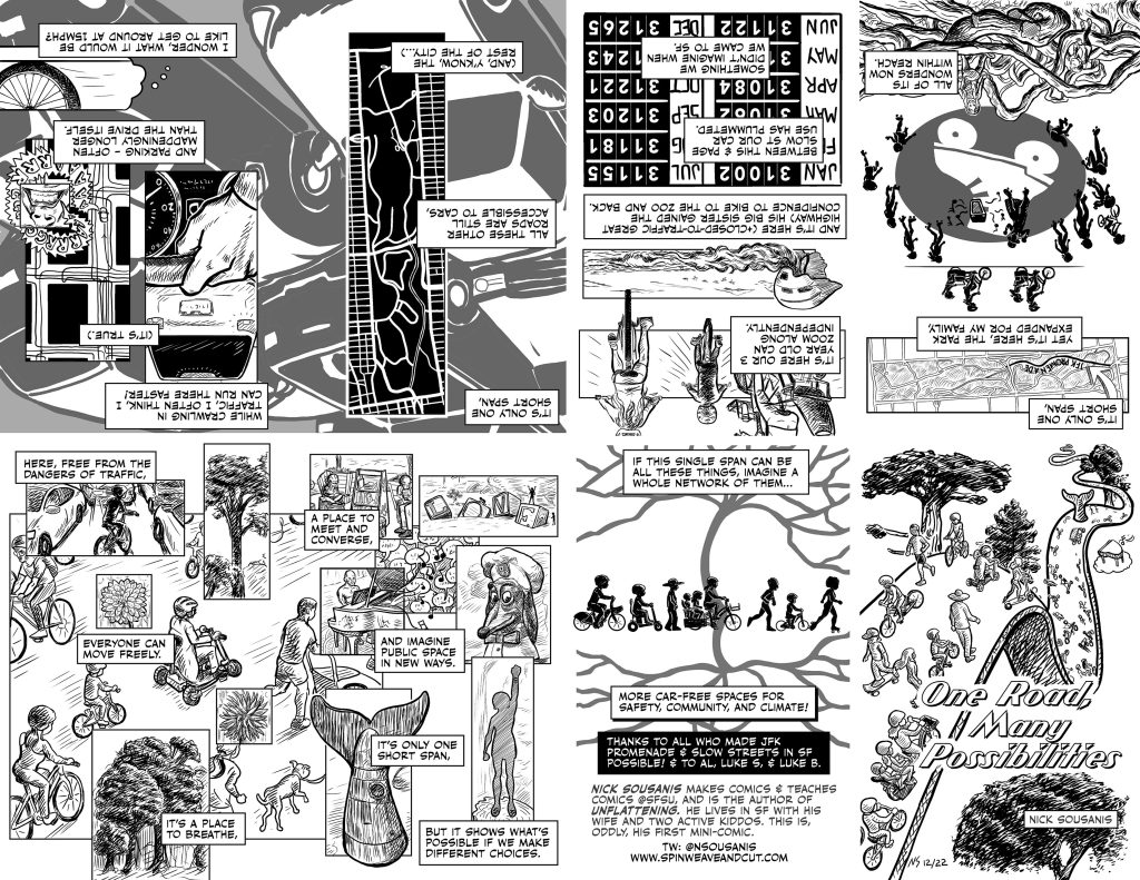 Slow Streets MiniComic – Spin Weave and Cut